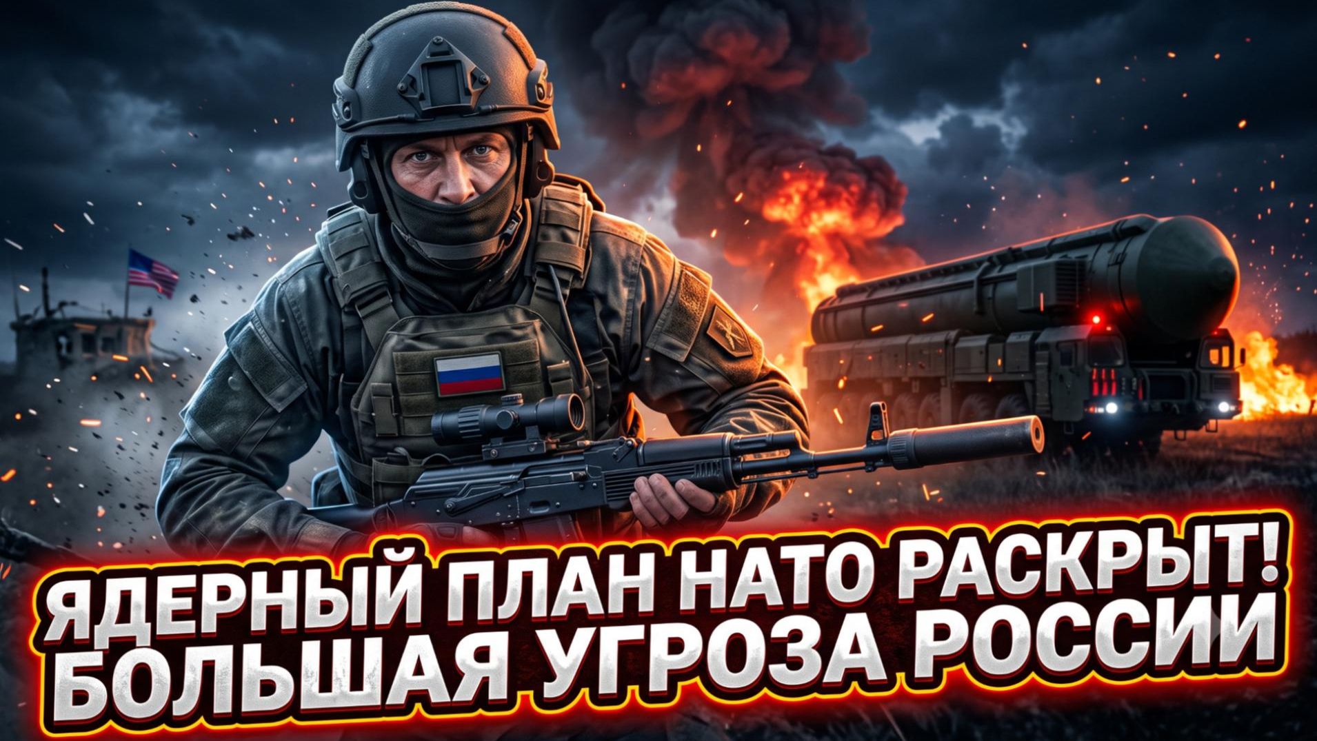 ☢️Большая угроза для России после того, как был раскрыт ядерный план страны НАТО