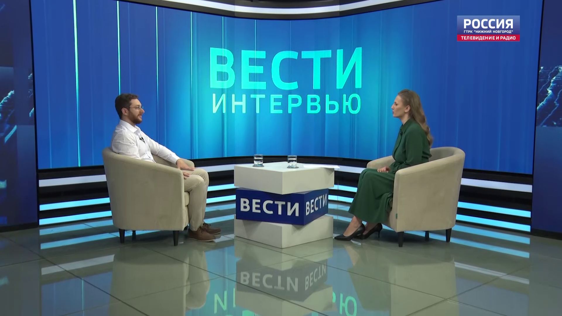 "Вести-Интервью". Гость программы - Тимофей Кудрявцев