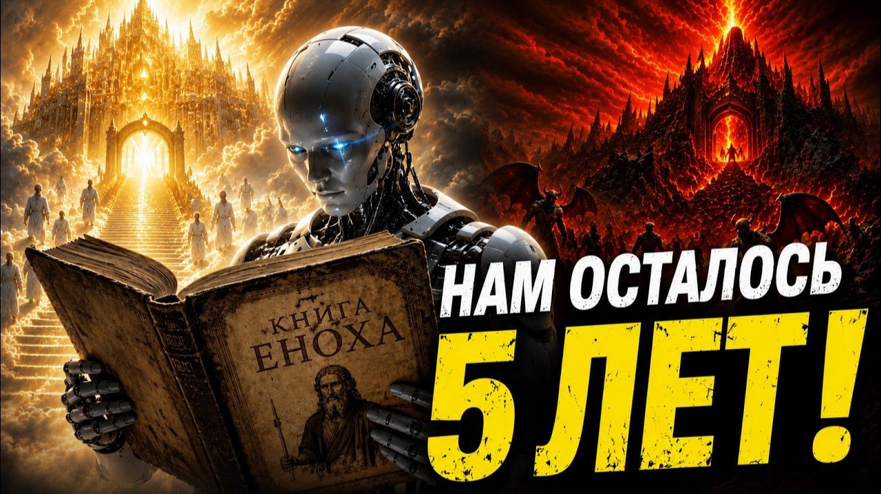 (НОМОС - 6)Искусственный интеллект проанализировал КНИГУ ЕНОХА | В чем ее секрет ?