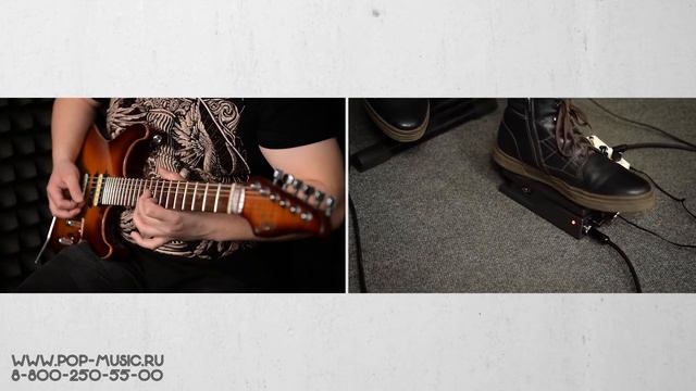 BOSS PW3 - гитарная педаль WAH: демо