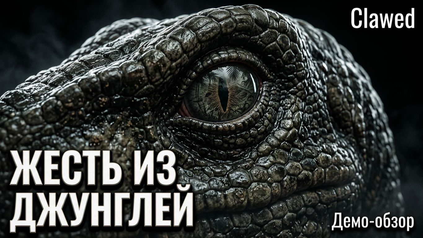 ТИПА ПАРК ЮРСКОГО ПЕРИОДА - Clawed🕹Первый взгляд, обзор геймплей Demo