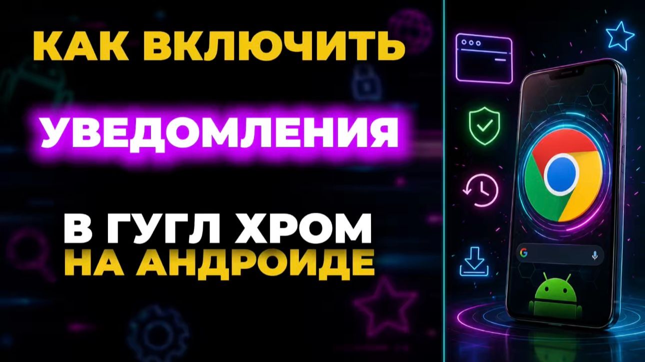 Как включить уведомления в гугл хром на андроид?