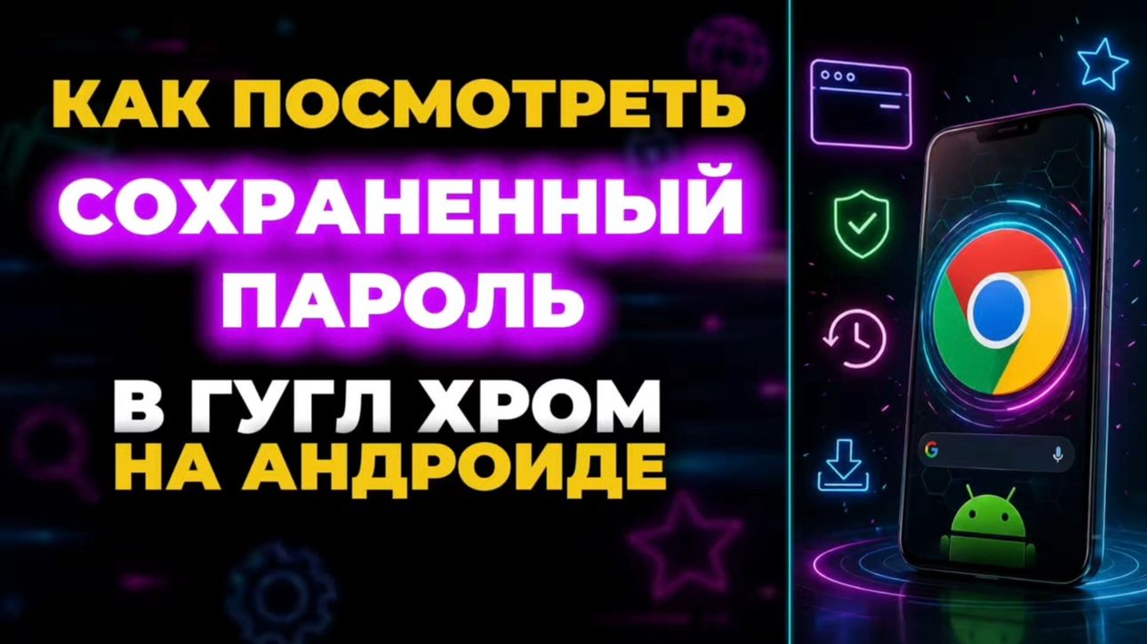 Как посмотреть сохраненный пароль в гугл хром на андроид?