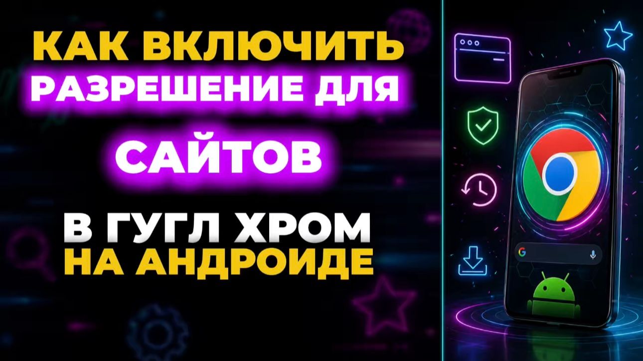 Как включить разрешения для сайтов в гугл хром на андроид?