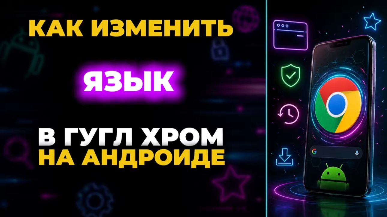 Как изменить язык в гугл хром на андроид?