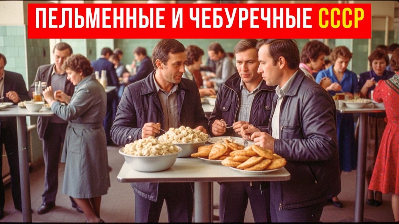 Пельменные и чебуречные в СССР - Что мы там ели на самом деле