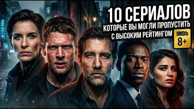 10 СЕРИАЛОВ С ВЫСОКИМ РЕЙТИНГОМ, КОТОРЫЕ ВЫ МОГЛИ ПРОПУСТИТЬ