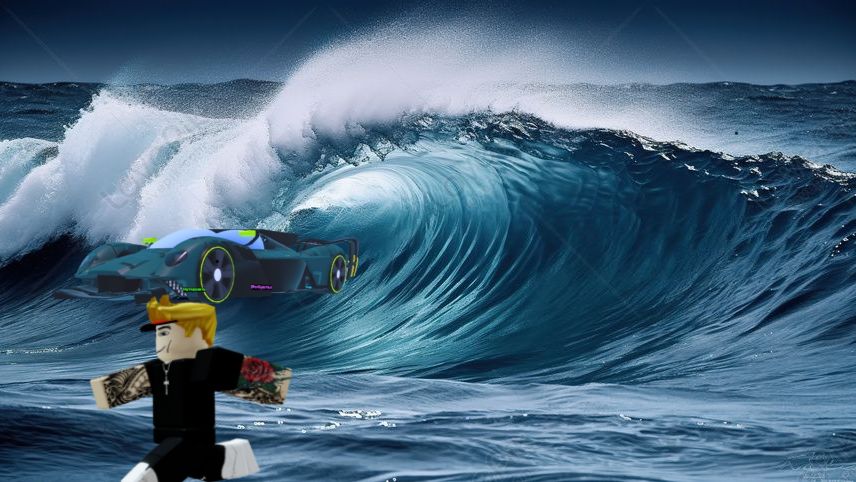 Roblox но я зарабатываю на машинах в игре (прыгайте за машинами)