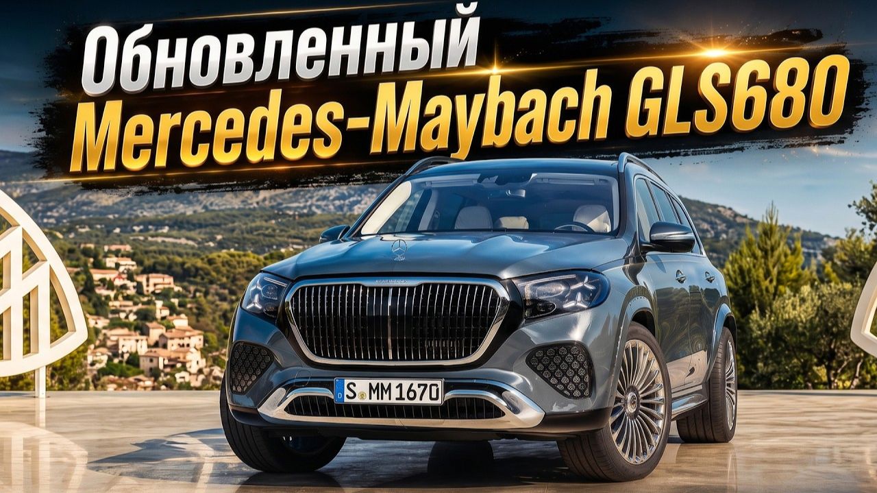 Новый Mercedes-Maybach GLS680 - вершина роскоши
