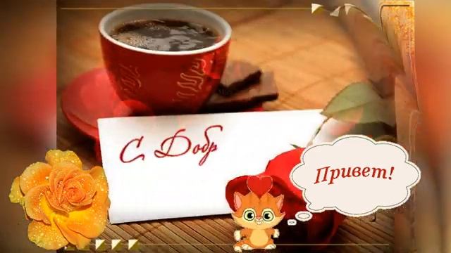 ДОБРОЕ  УТРО (видео)