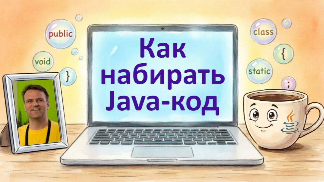 Как набирать Java-код