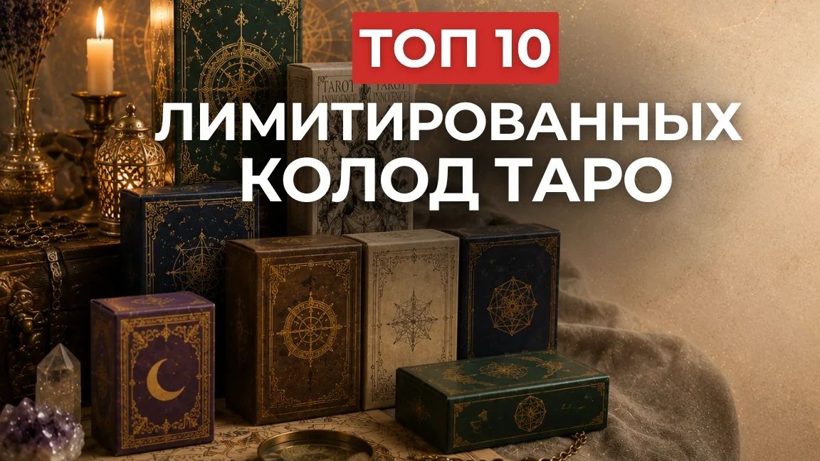 Лимитированные выпуски карт. Редкие и винтажные карты Таро