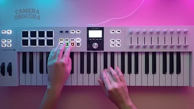 Ace of Base - Happy Nation (Cover) | 90s Synth Pop on MIDI Keyboard