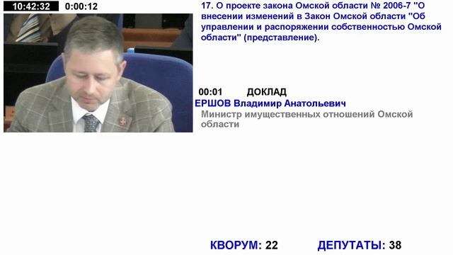 Пленарное заседание