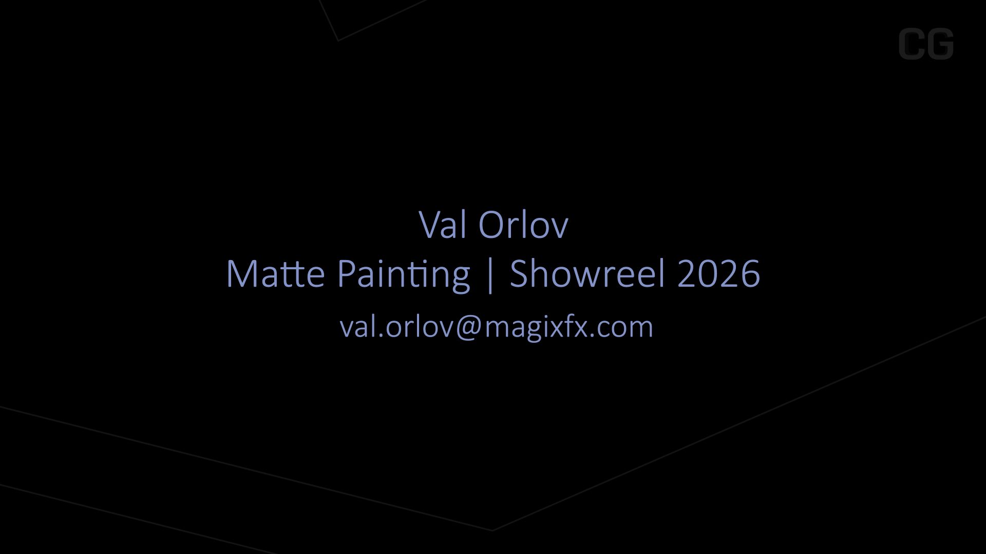 MATTE PAINTING