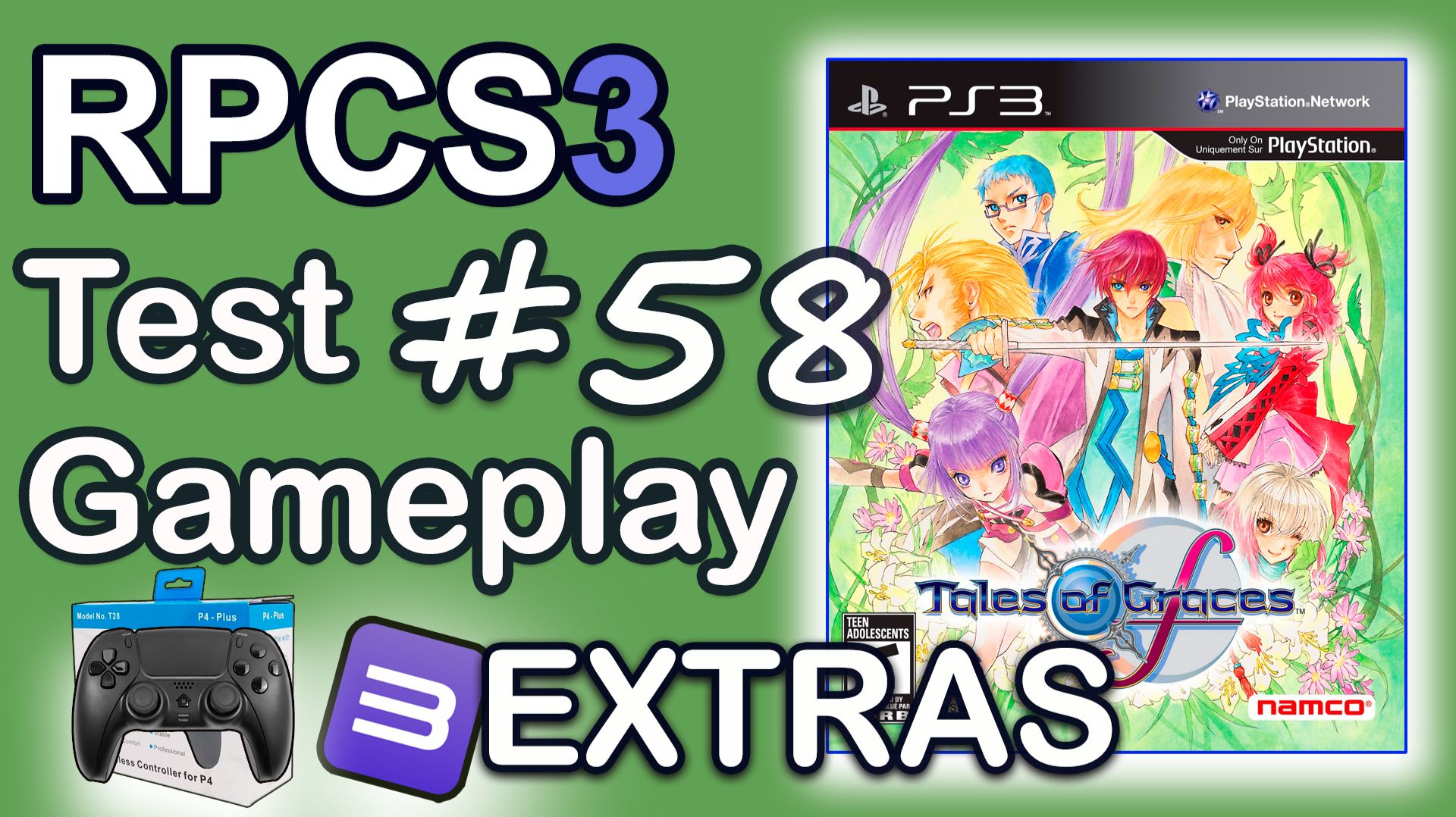 Tales of Graces F | TEST GAMEPLAY| Comentado | RPCS3 |  BLUS30903 | 2025