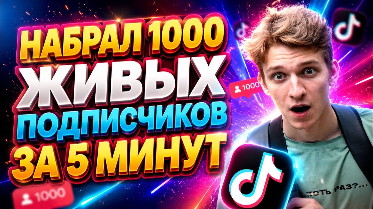 КАК РАСКРУТИТЬ ТИК ТОК