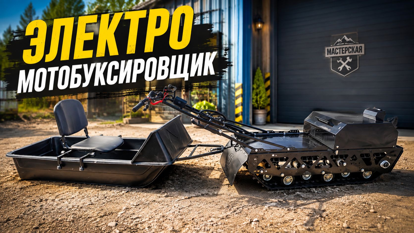 Буксировщик электро