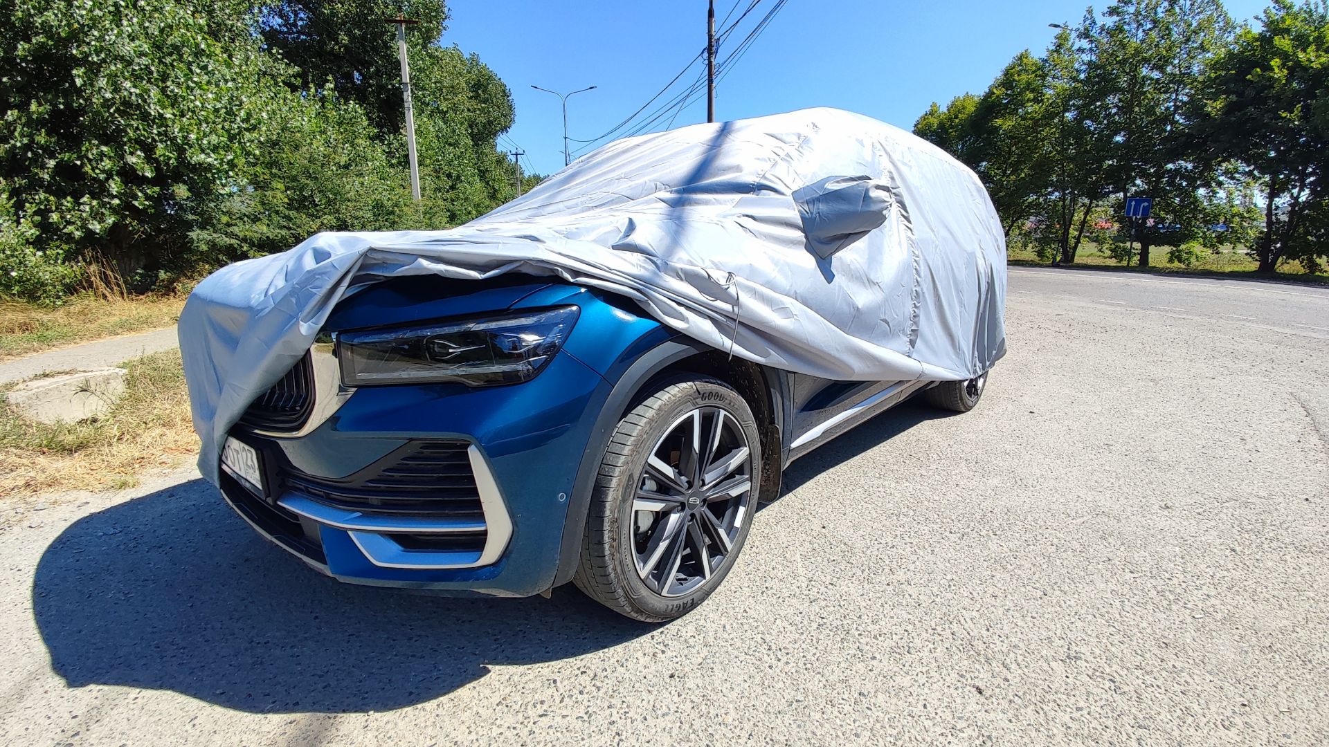 Автомобили в чехле