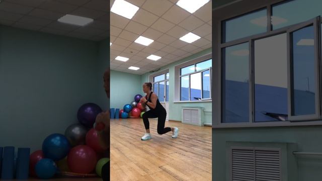 Тренировка с элементами Кикбоксинга