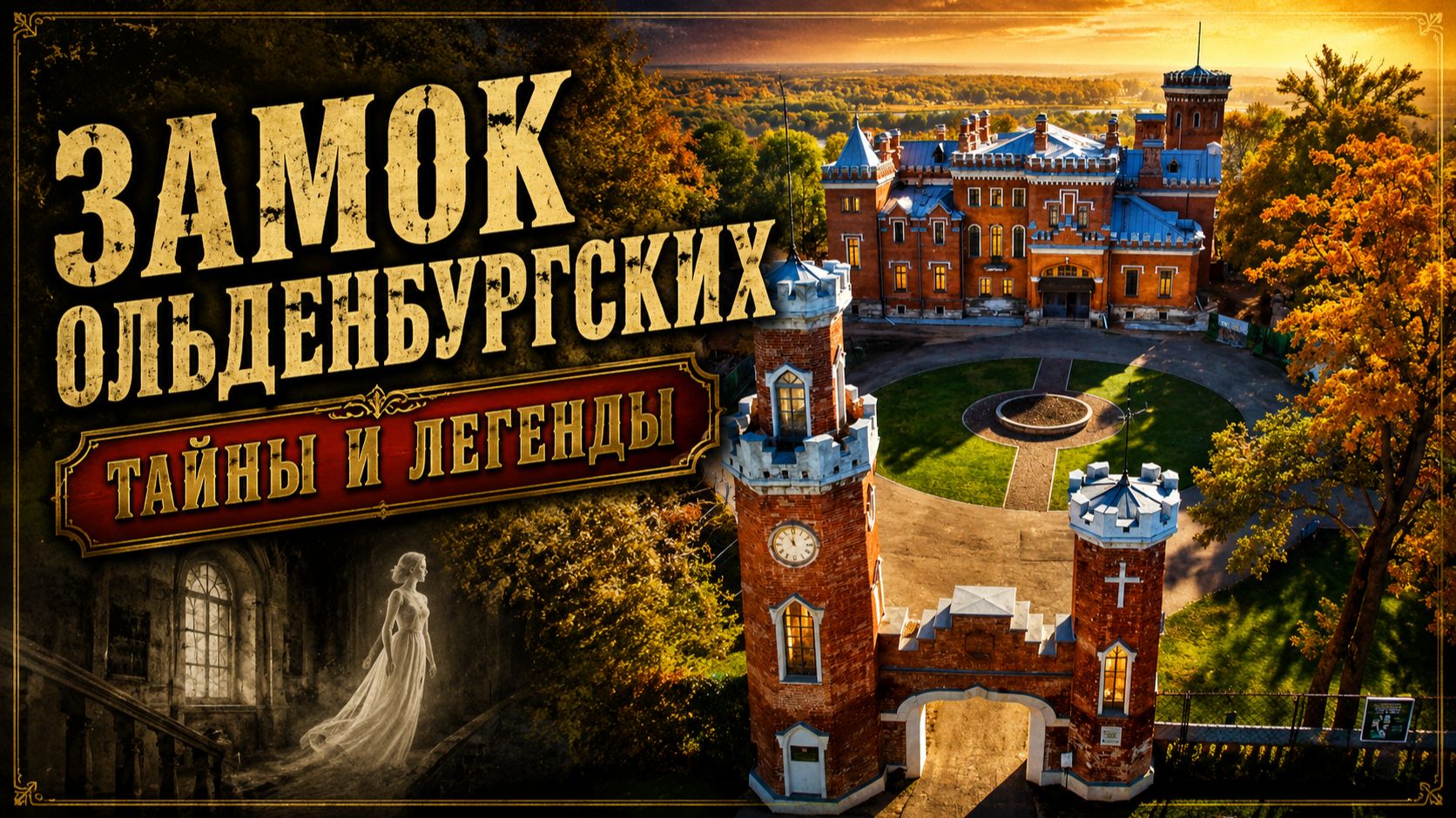 Рамонь. Замок дворец Ольденбургских Воронежская область