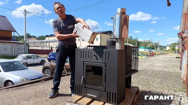 Банная печь ООО ″ГАРАНТ″ на 2 помещения