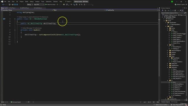008 Система дерева навыков и пользовательский интерфейс (полный курс обучения RPG на Unity)