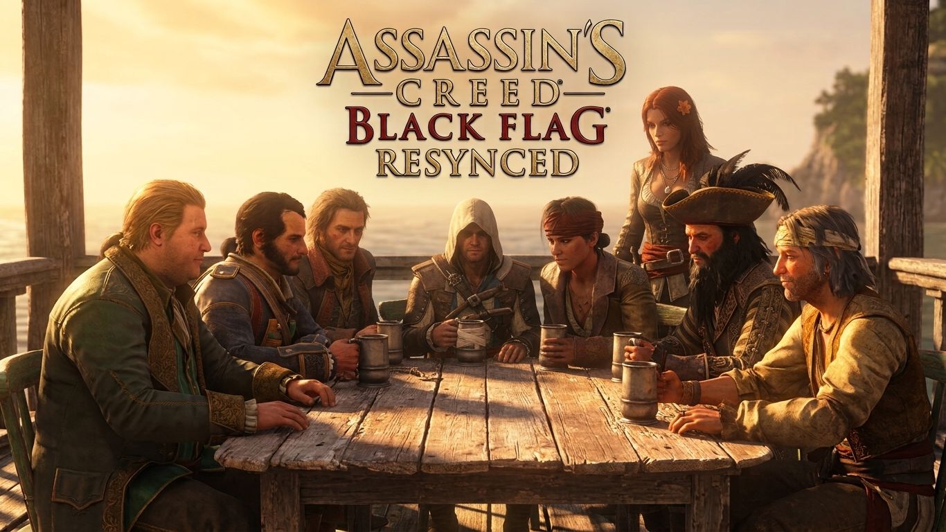Assassin′s Creed Black Flag Resynced: Полное прохождение