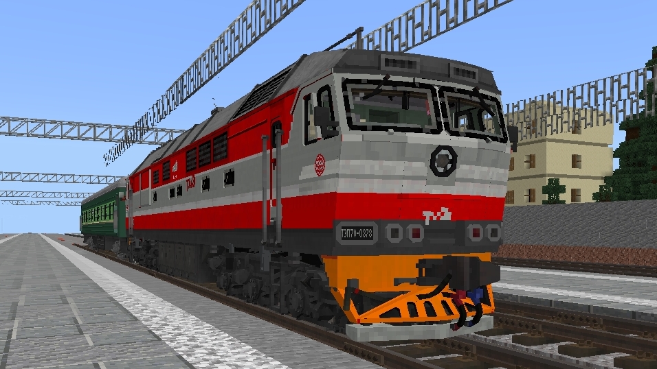 Minecraft RZD