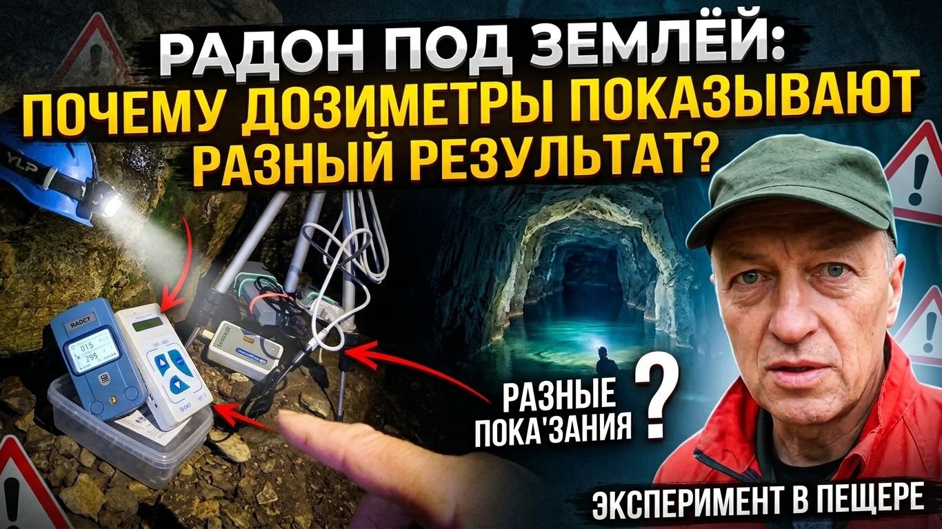 Радиация Пашийской пещеры