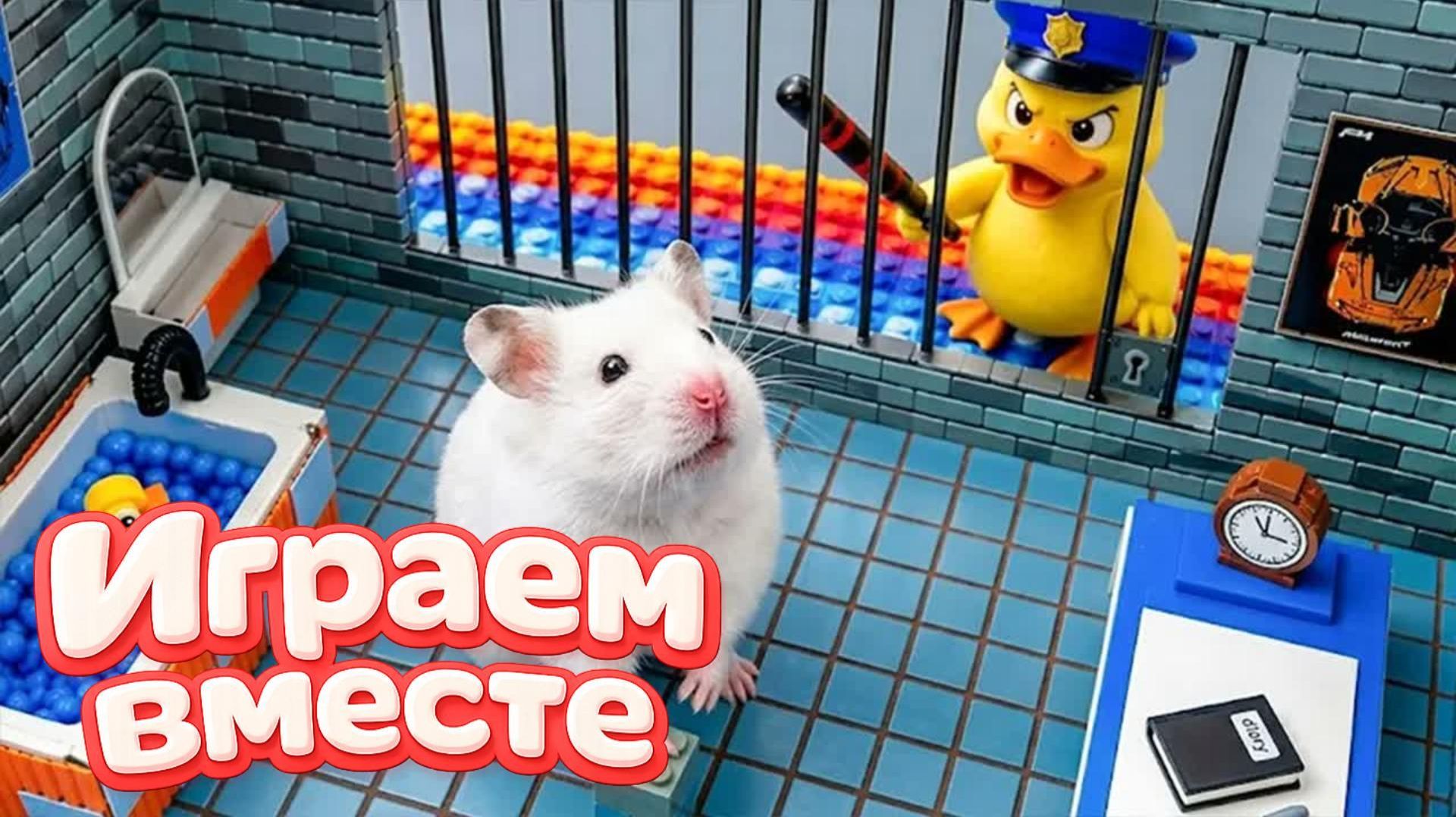 Играем с Животными ! СУПЕР ЛАБИРИНТЫ для Умного Хомяка 🐹