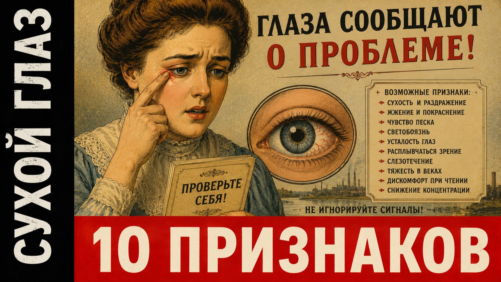 Заболевания и симптомы глаз