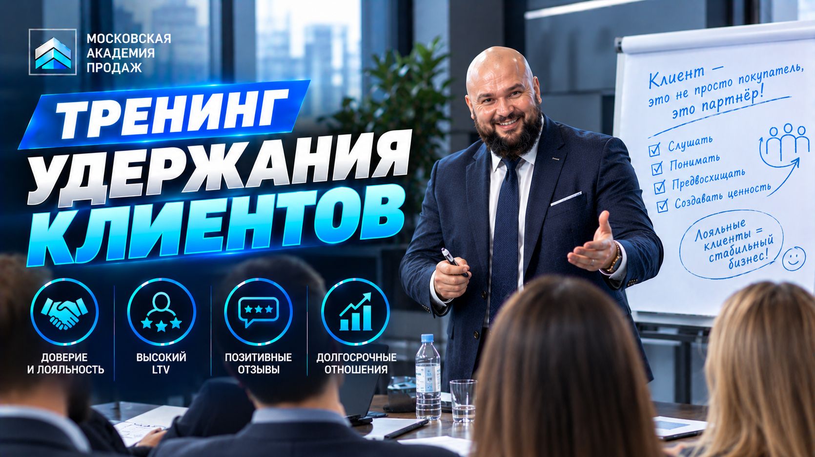Программы тренингов и курсов Академии Продаж