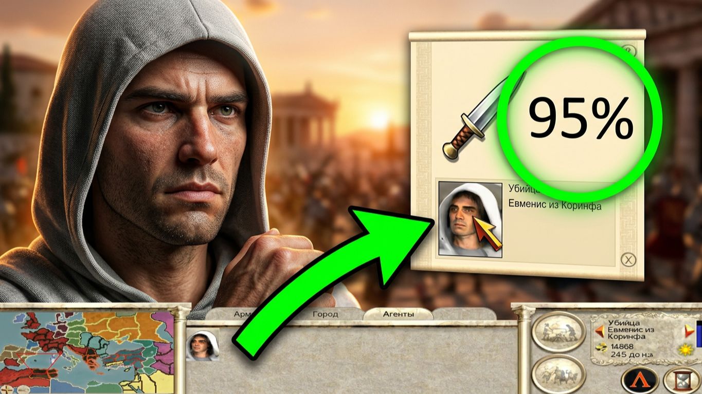 Rome: Total War. Отдельные битвы и тестирование разных фишек игры