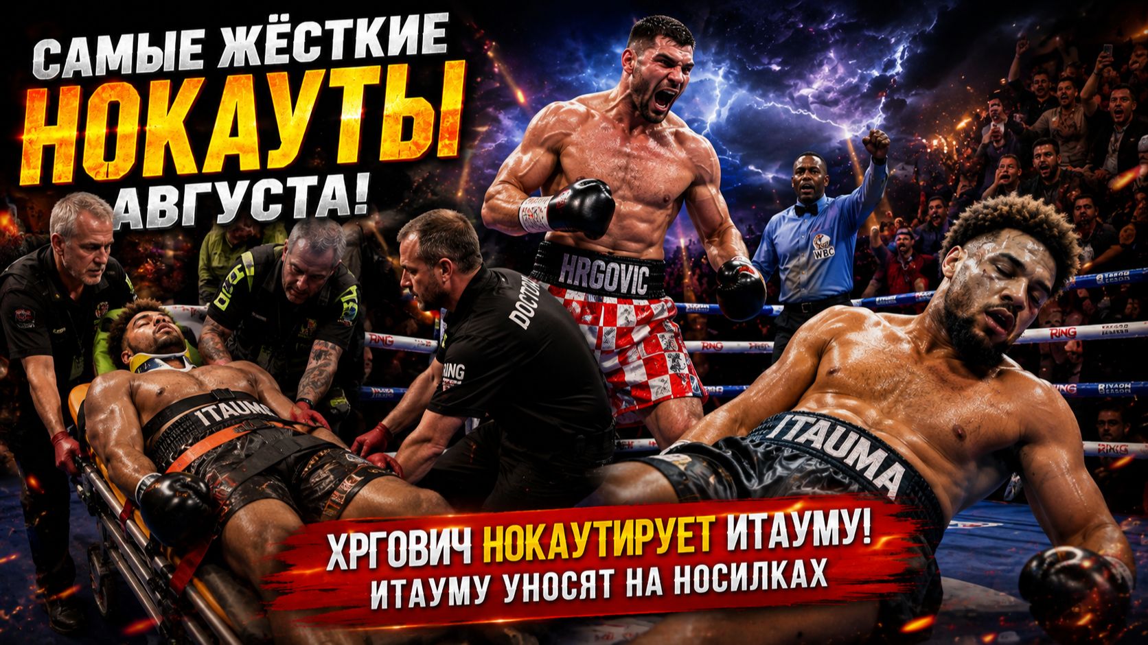нокауты ММА