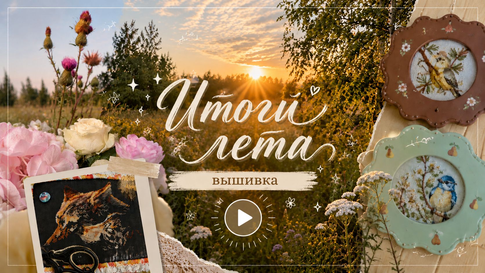 вышивальные влоги