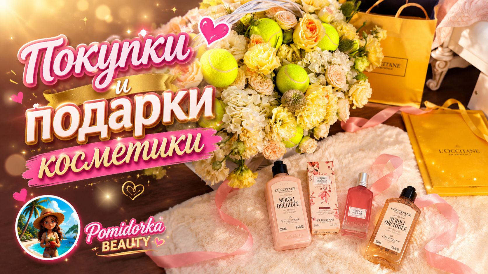 Покупки и подарки косметики