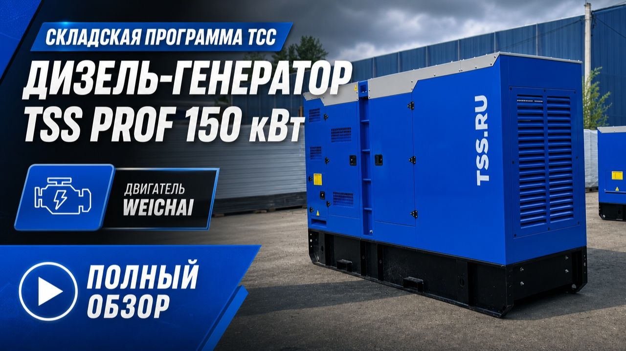 Дизель-генераторы Weichai