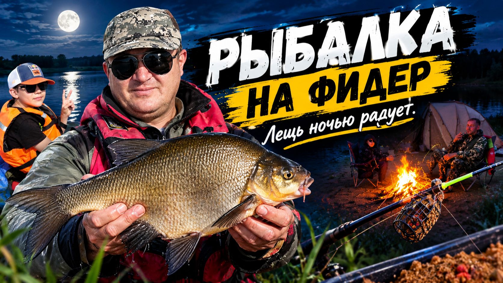 Рыбалка летняя (Спиннинг, фидер).