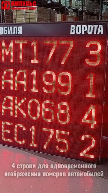 Серия 900 Промышленные табло