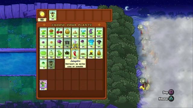 PLANTS VS ZOMBIES