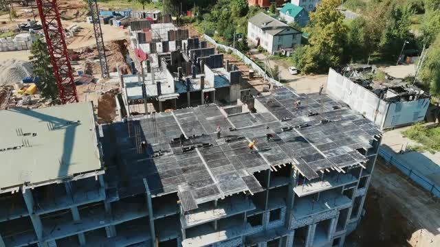 Видео облётов Кварталов Отрада с коптера