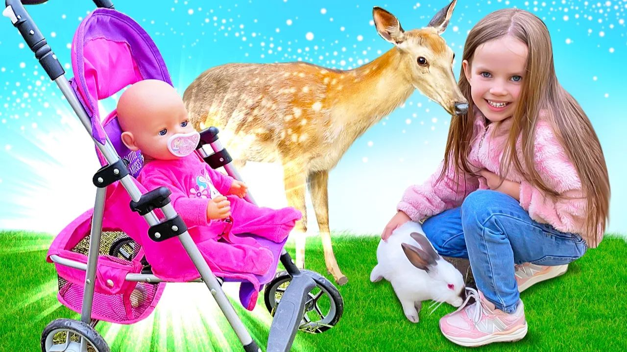 🎀 Приключения Майи и её куклы Беби Бон Лины