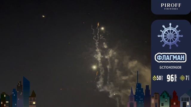 Салютные батареи 50 - 99 залпов