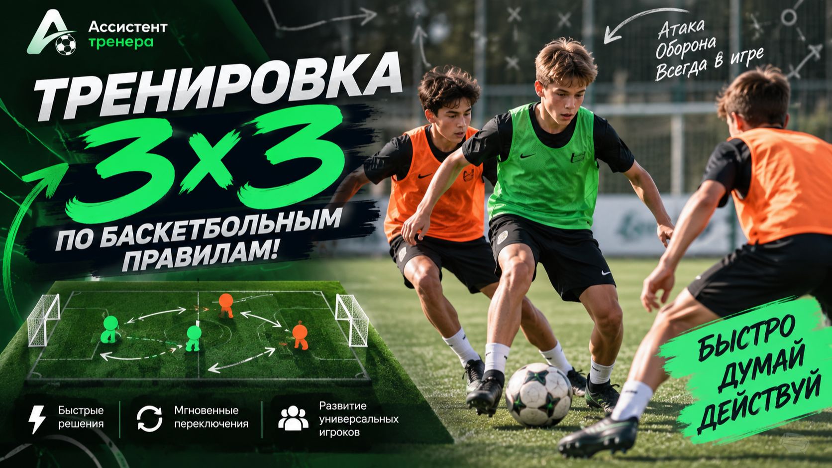 Формат игры 3х3