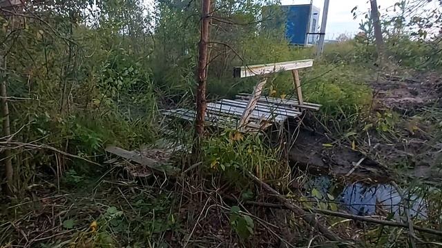 Самодельный мост через канаву