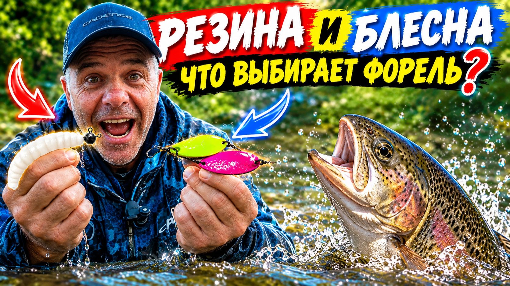 Ловля форели