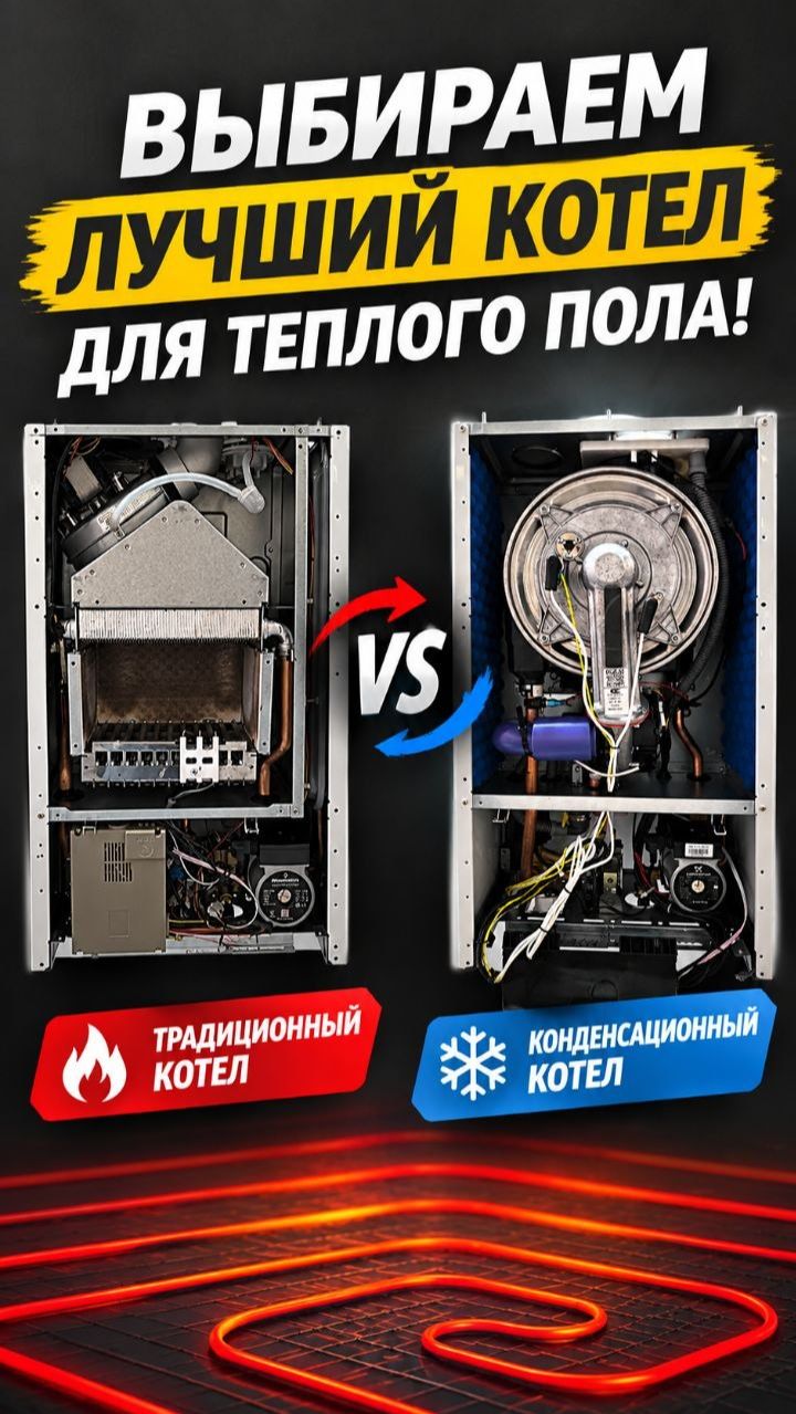 Котел для теплого пола!