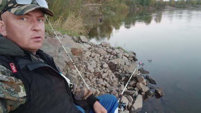 Рыбалка на большой Реке.