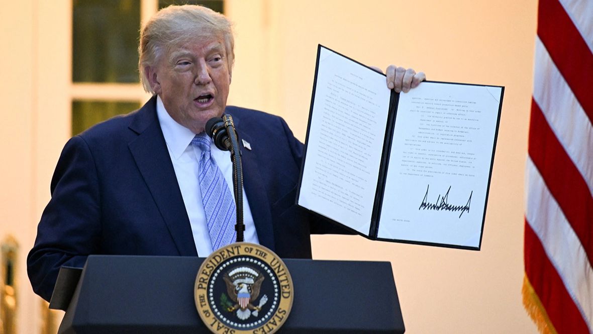 Президент США Дональд Трамп